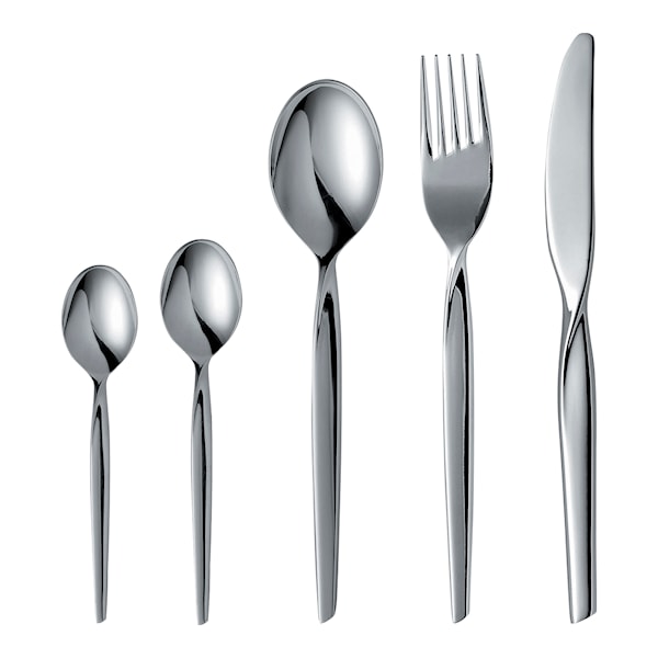 Gense Twist Bestickset 60 Delar Blankt stål - Cervera