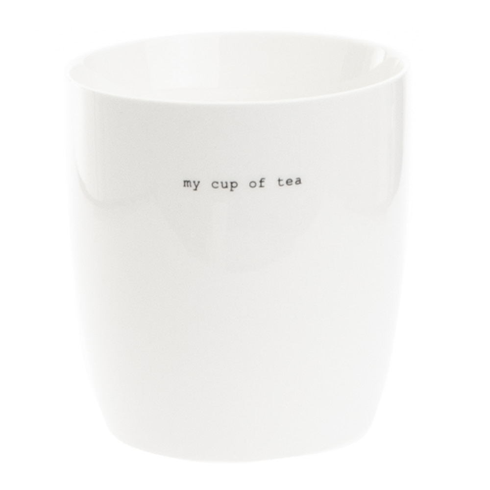 Sögne Home Sögne Mugg 30 cl But first coffee Vit - Cervera