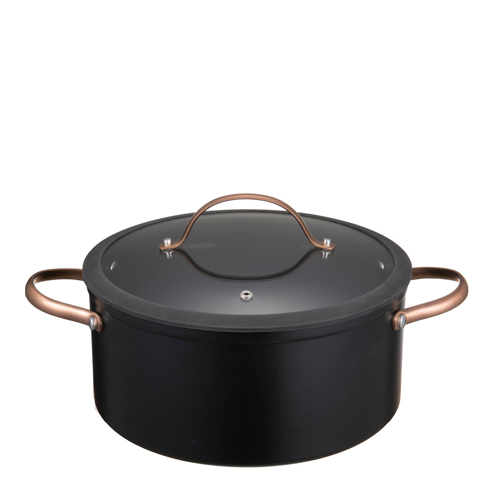 Modern House Black Copper Gryta 6 L Svart/Koppar - Cervera