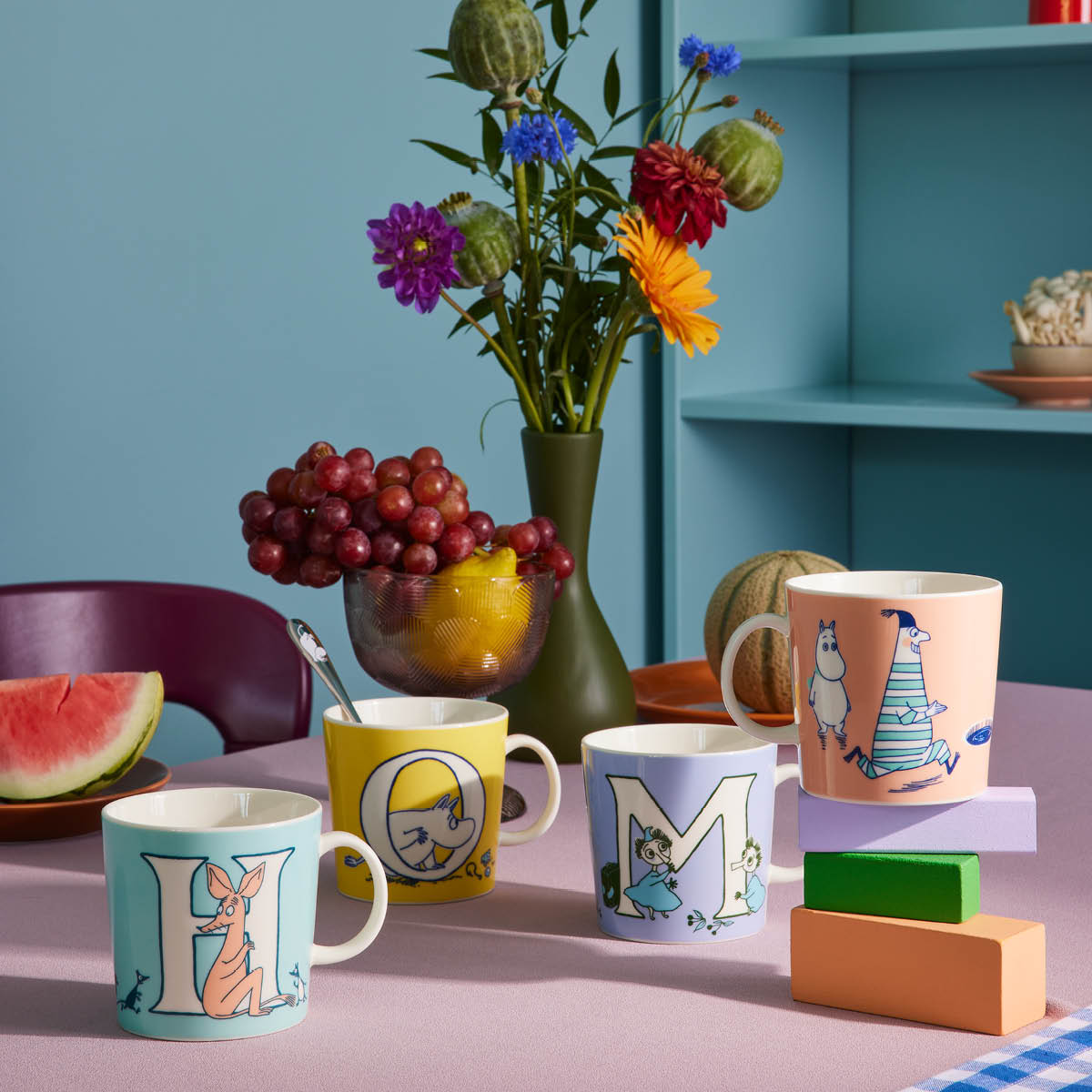 Moomin Arabia Muminmugg E ABC 40 cl Persika - Cervera