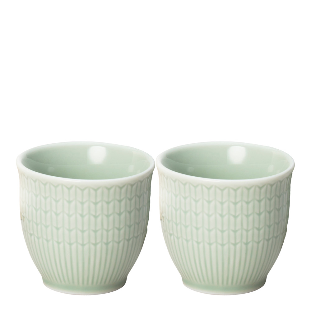 Rörstrand Swedish Grace Äggkopp 4 cl 2-pack Äng - Cervera