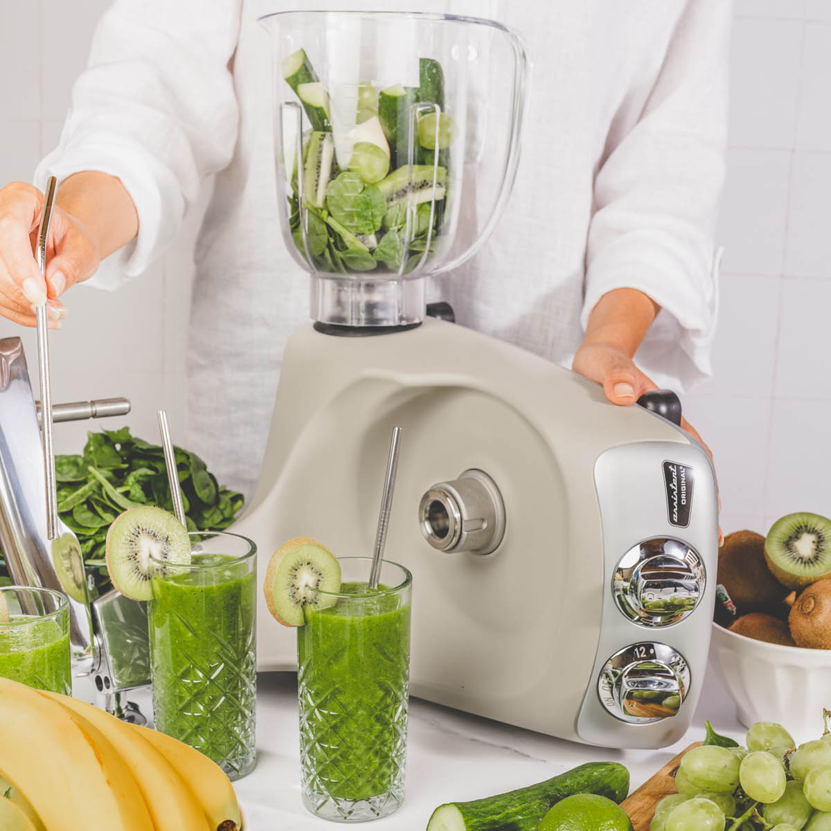 Ankarsrum Assistent Original Köksmaskin Harmony Beige - Cervera