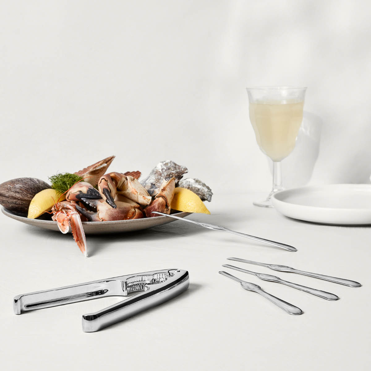 Hardanger bestikk Skaldjursset för hummer 7 delar - Cervera