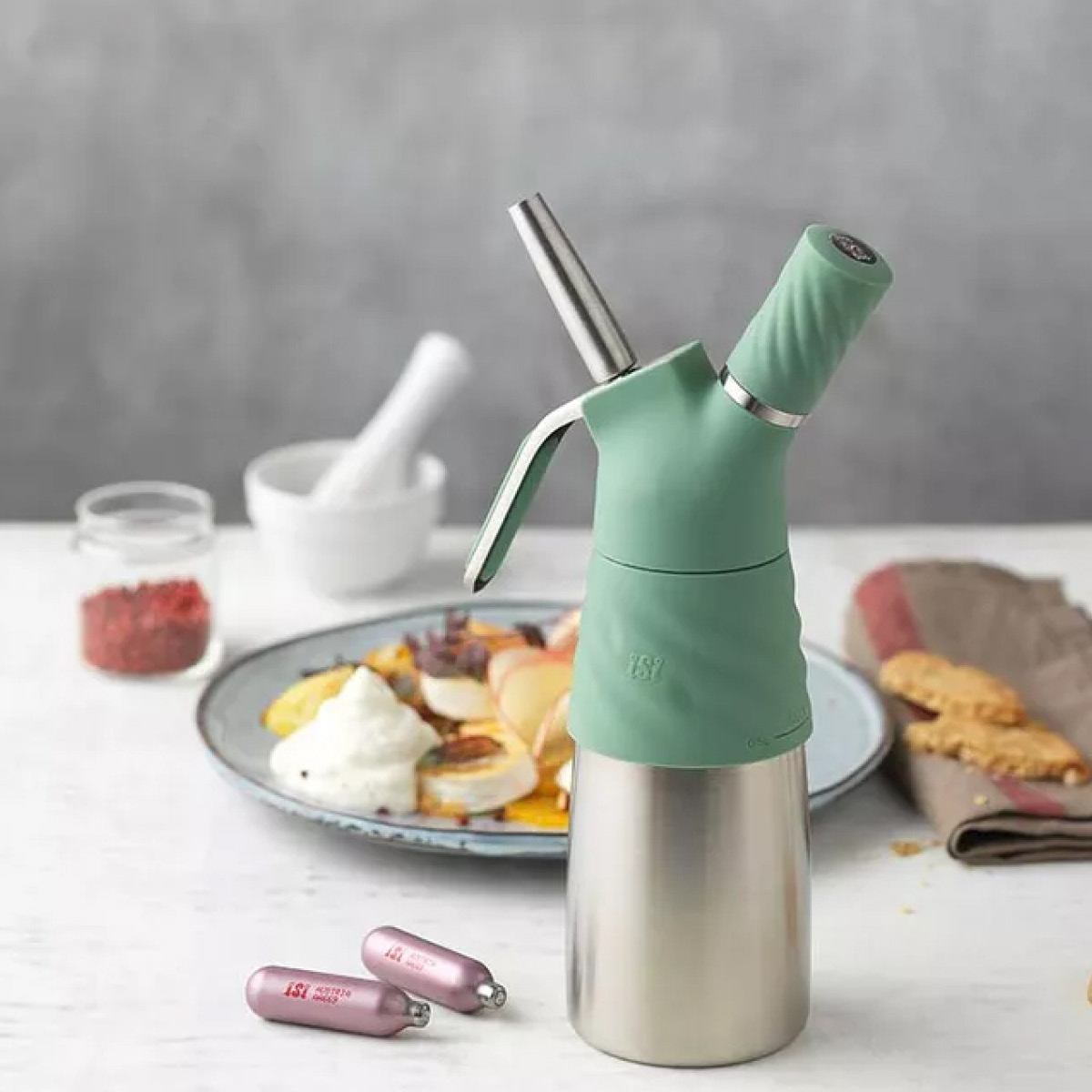 iSi Creative Premium Sifon 0,5 L Wave Green - Cervera