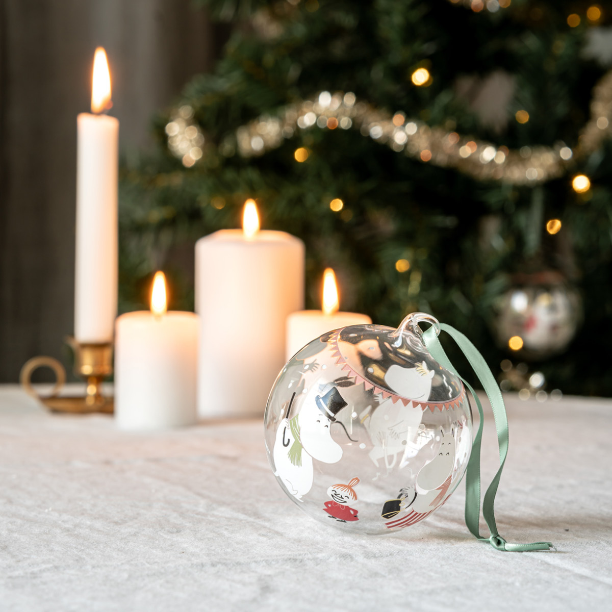 Muurla Mumin julkula 9 cm festlig stämning - Cervera