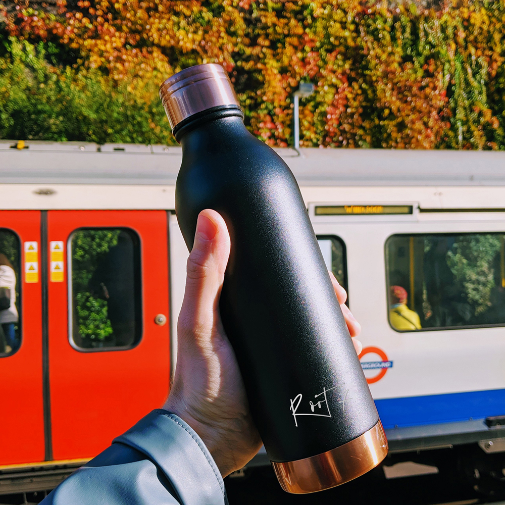 Root7 OneBottle VIP 50cl Svart/Koppar - Cervera