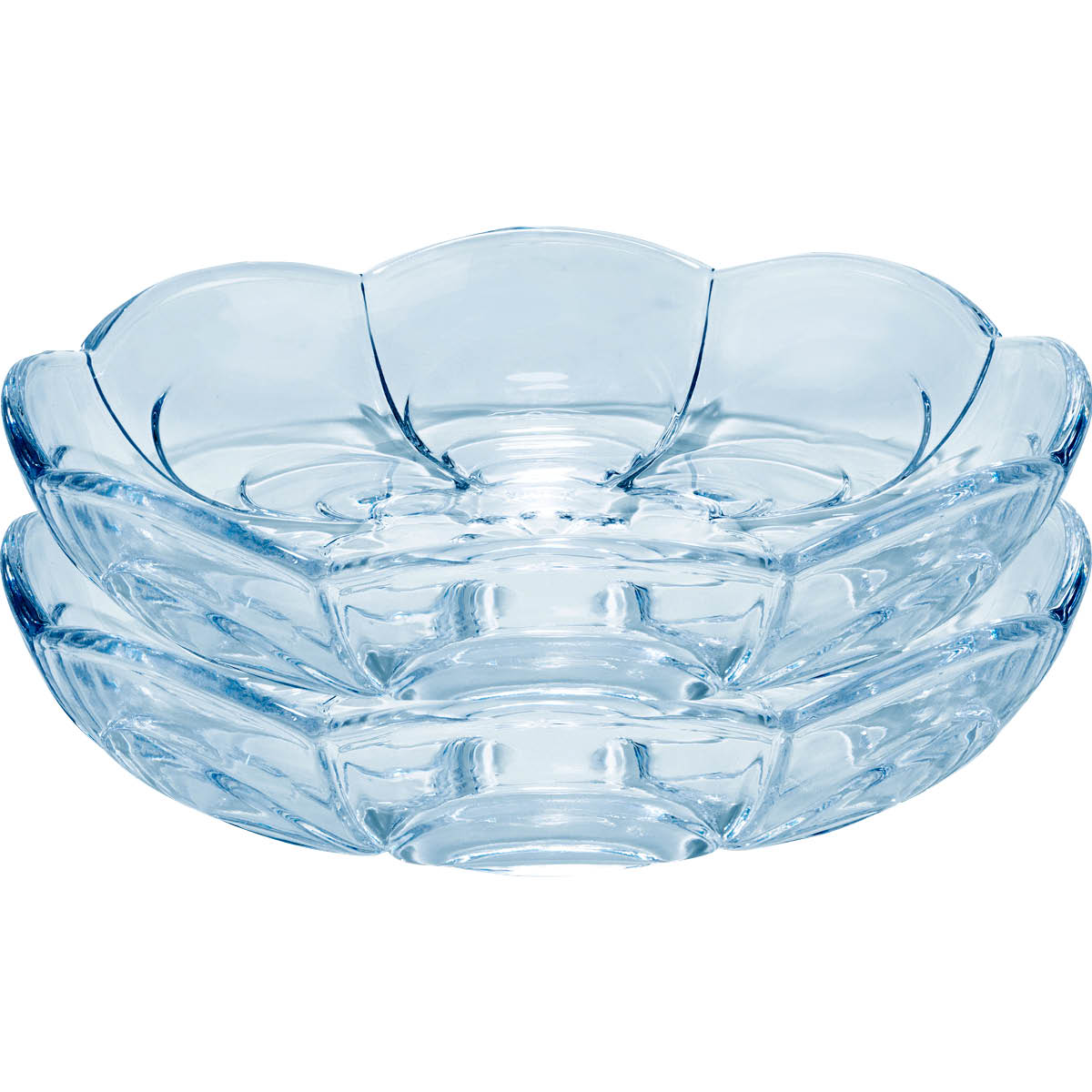 Holmegaard Lily Vattenglas 32 cl 2-pack Blue iris - Cervera