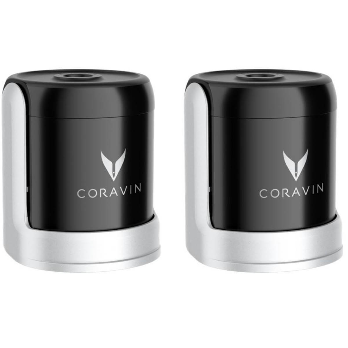 Coravin Förslutare till Champagneflaska 2-pack Svart - Cervera