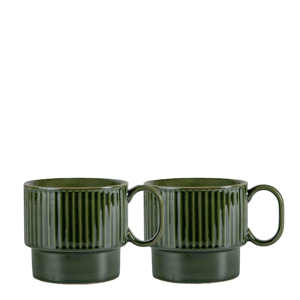 Sagaform Coffee & More Temugg 50 cl 2-pack Grön - Cervera