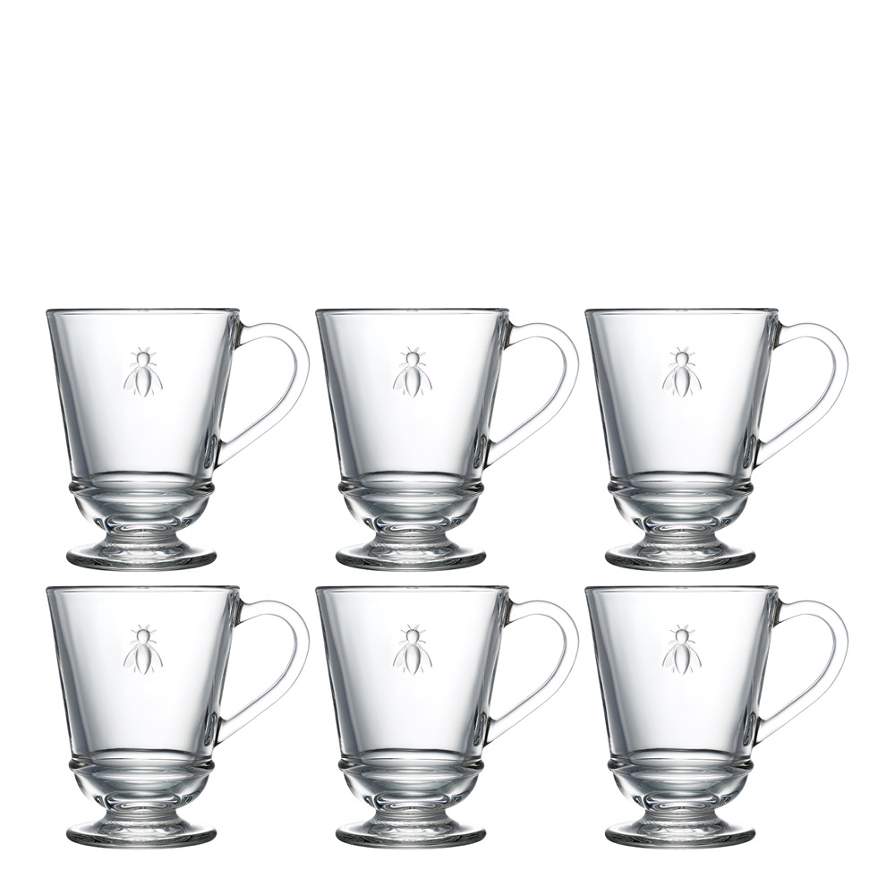 La Rochère Abeille Glas med Handtag 28 cl 6-pack - Cervera