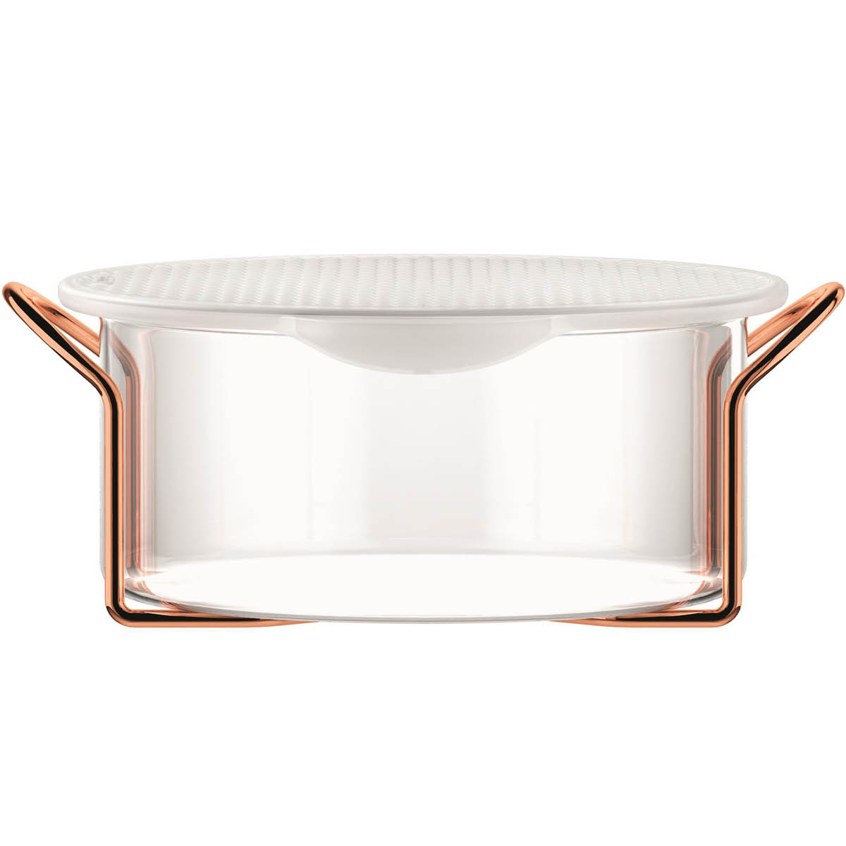 Bodum Hot Pot Set Glasskål Med Stålstativ Och Silikonlock 2,5L - Cervera