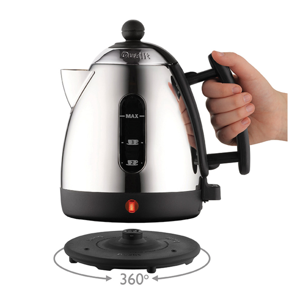 Dualit Lite Vattenkokare 1 L Svart - Cervera