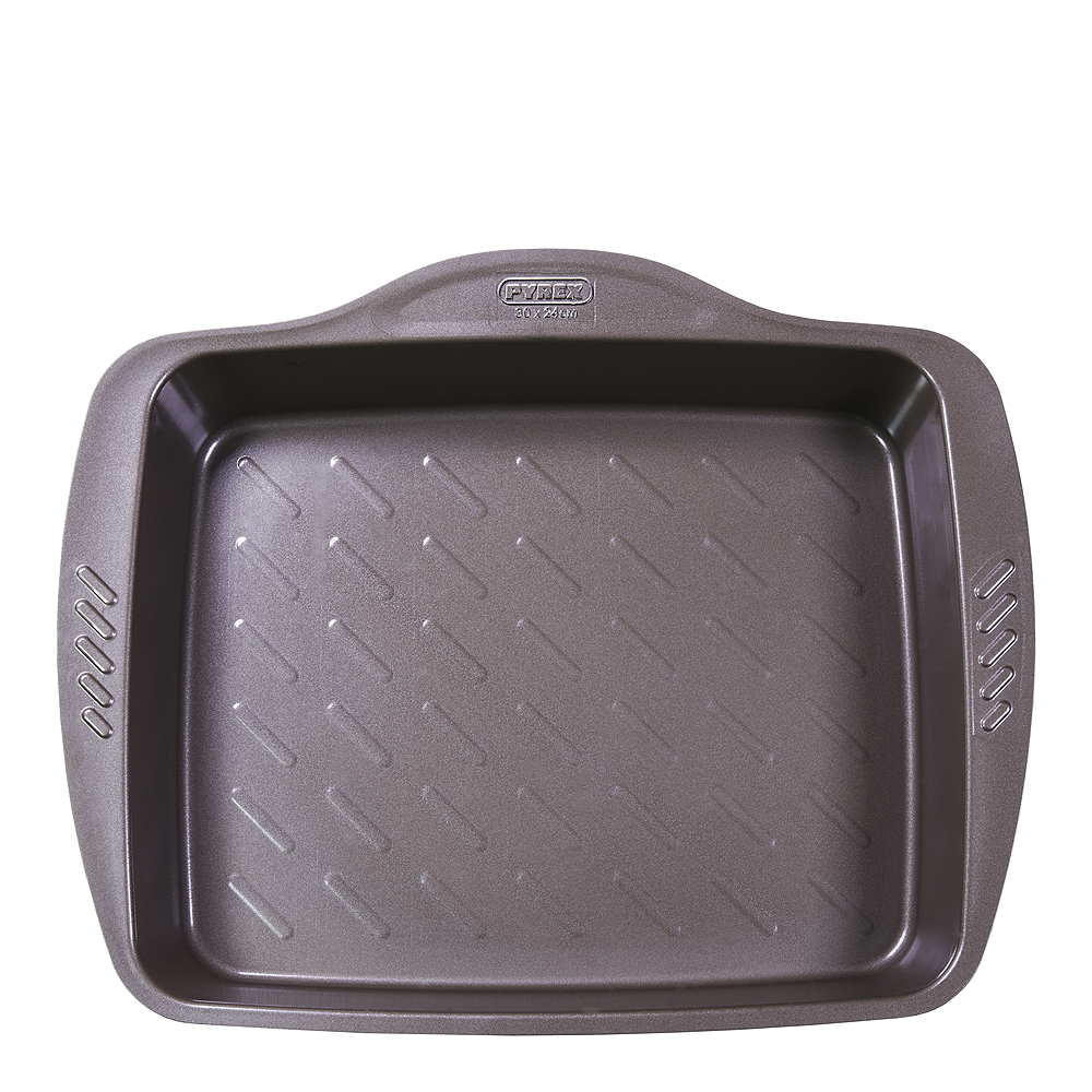 Pyrex Asimetria Ugnsform Kolstål 25x20 cm - Cervera