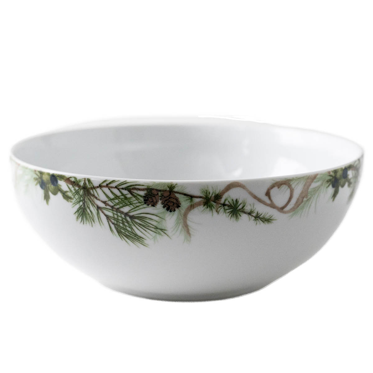 Magnor Nostalgi Skål 23 cm Vit/Grön - Cervera