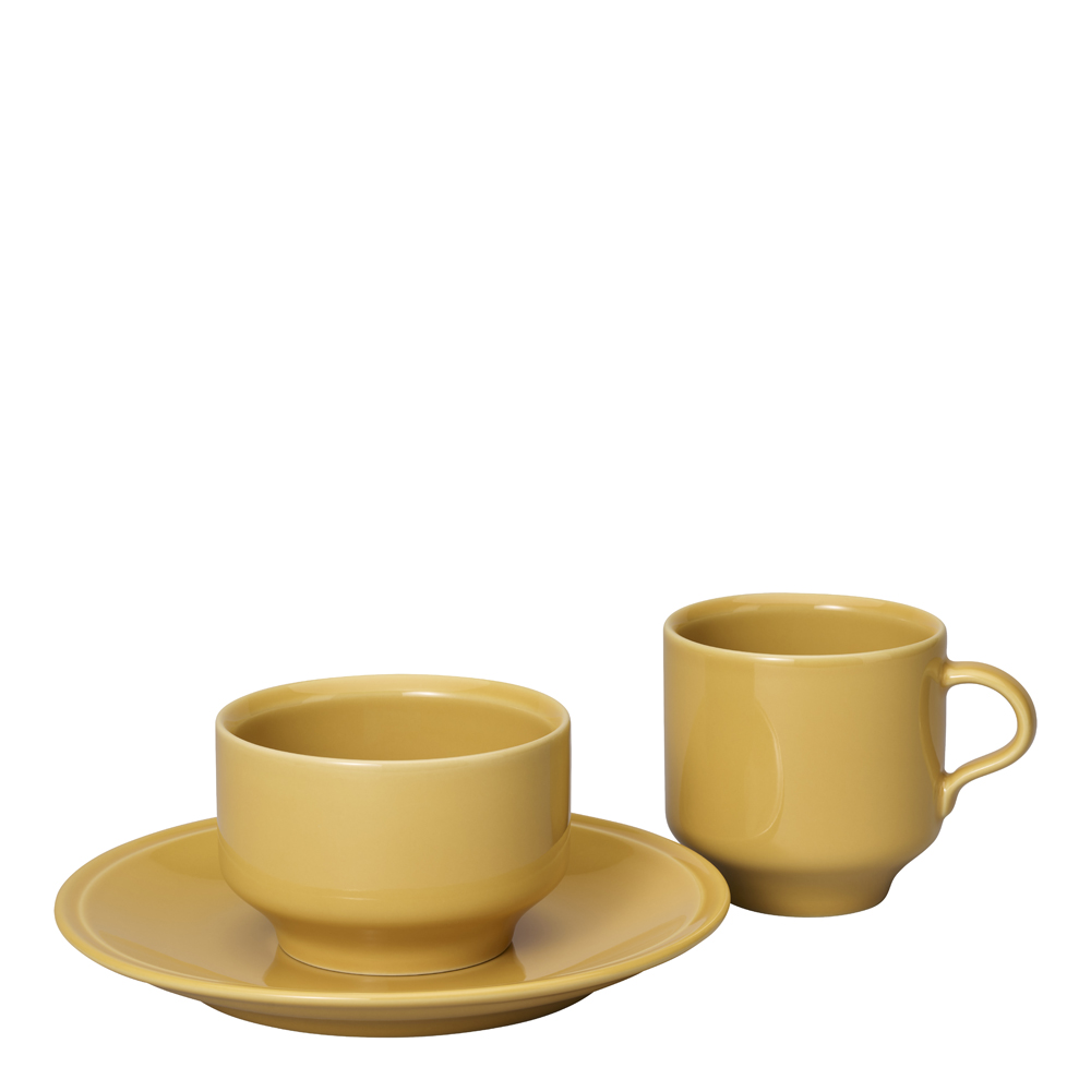 Rörstrand Höganäs Keramik Daga Assiett 19 cm Ockra - Cervera