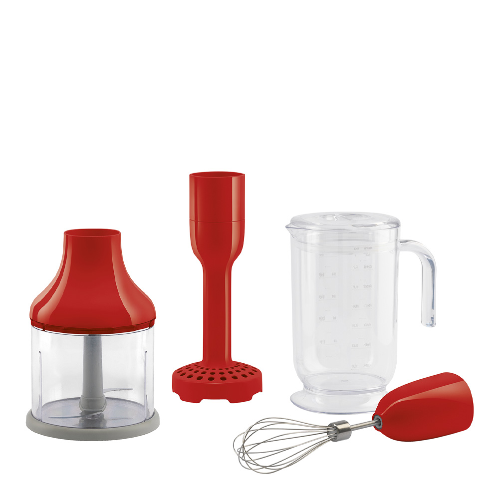 Smeg stavmixer med tillbehör HBF03 vit - Cervera