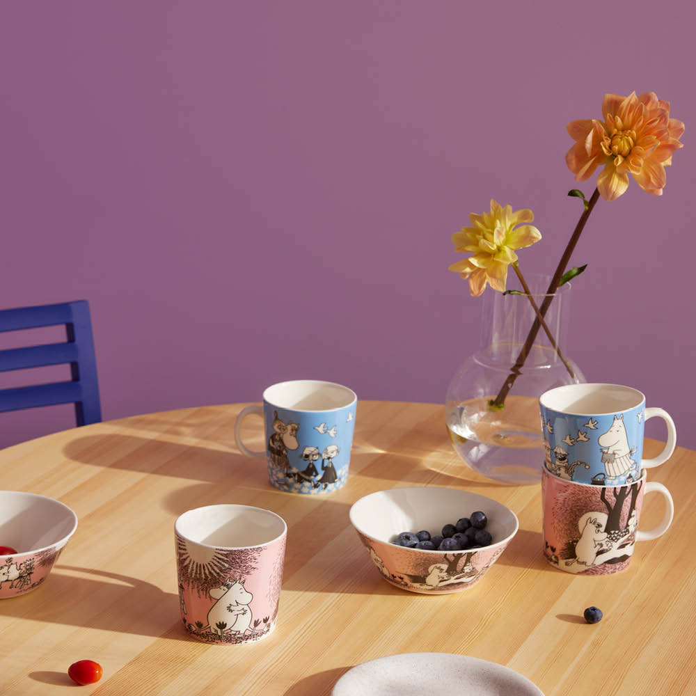 Moomin Arabia Muminmugg 40 cl Kärlek - Cervera