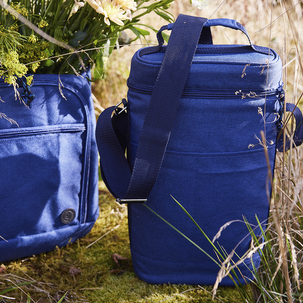 Sagaform City Kylväska Hög 24x11x35 cm 9 L Blå - Cervera