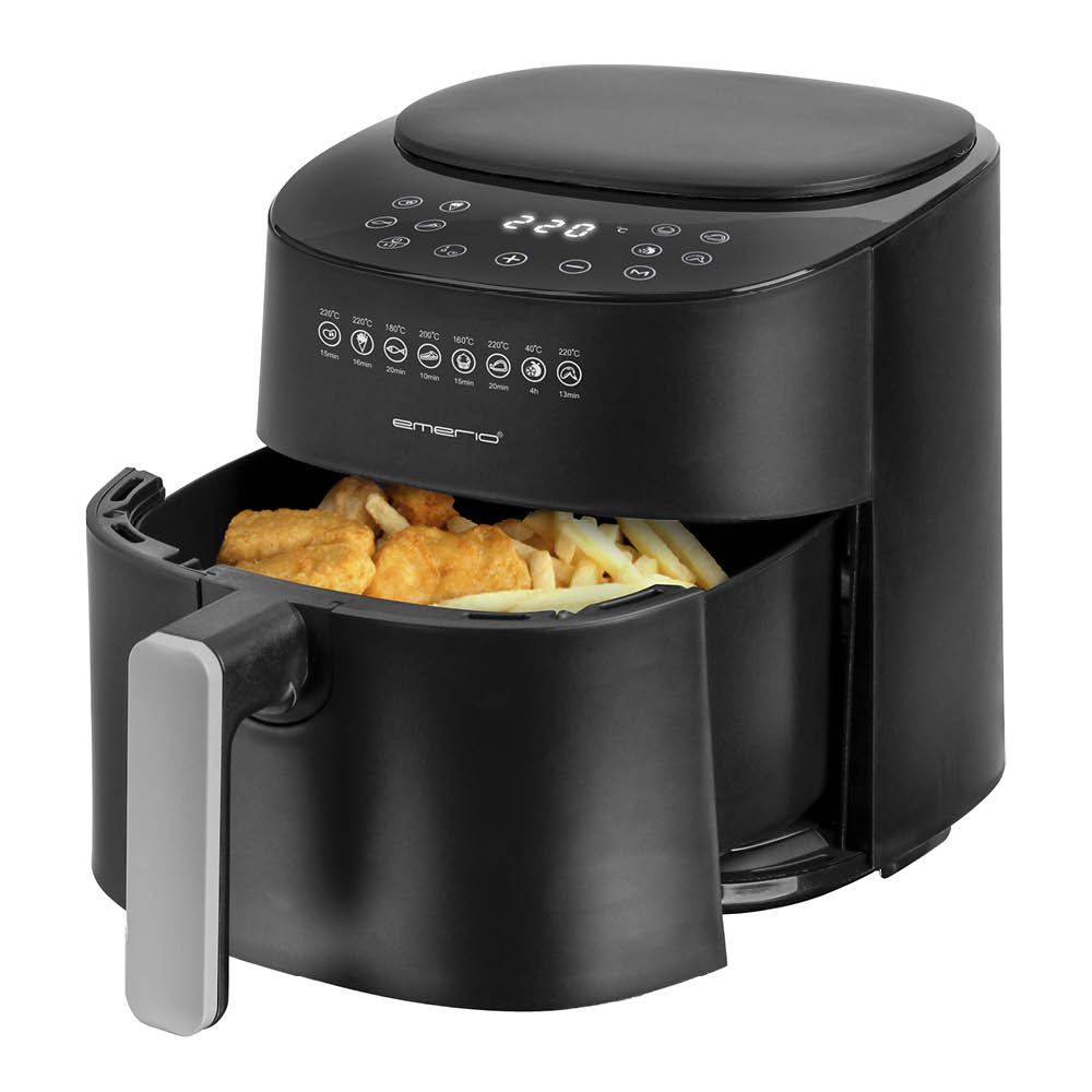 EMERIO Airfryer 4,5 L svart - Cervera