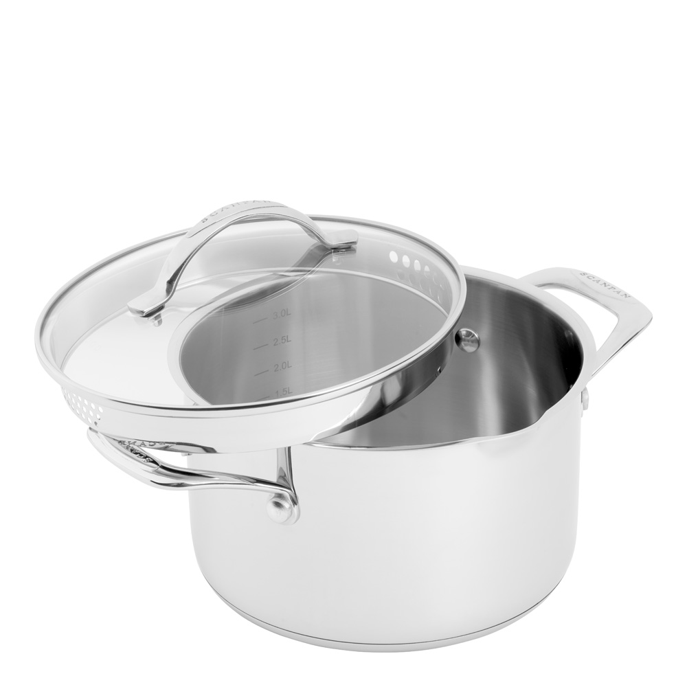 Scanpan STS Gryta med lock 3,4 L Rostfri - Cervera
