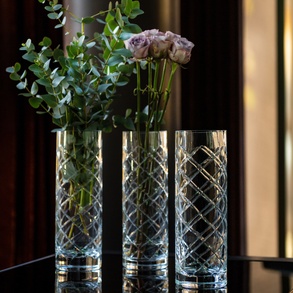 Magnor Skyline Lux Vas 10x30 cm Klar - Cervera