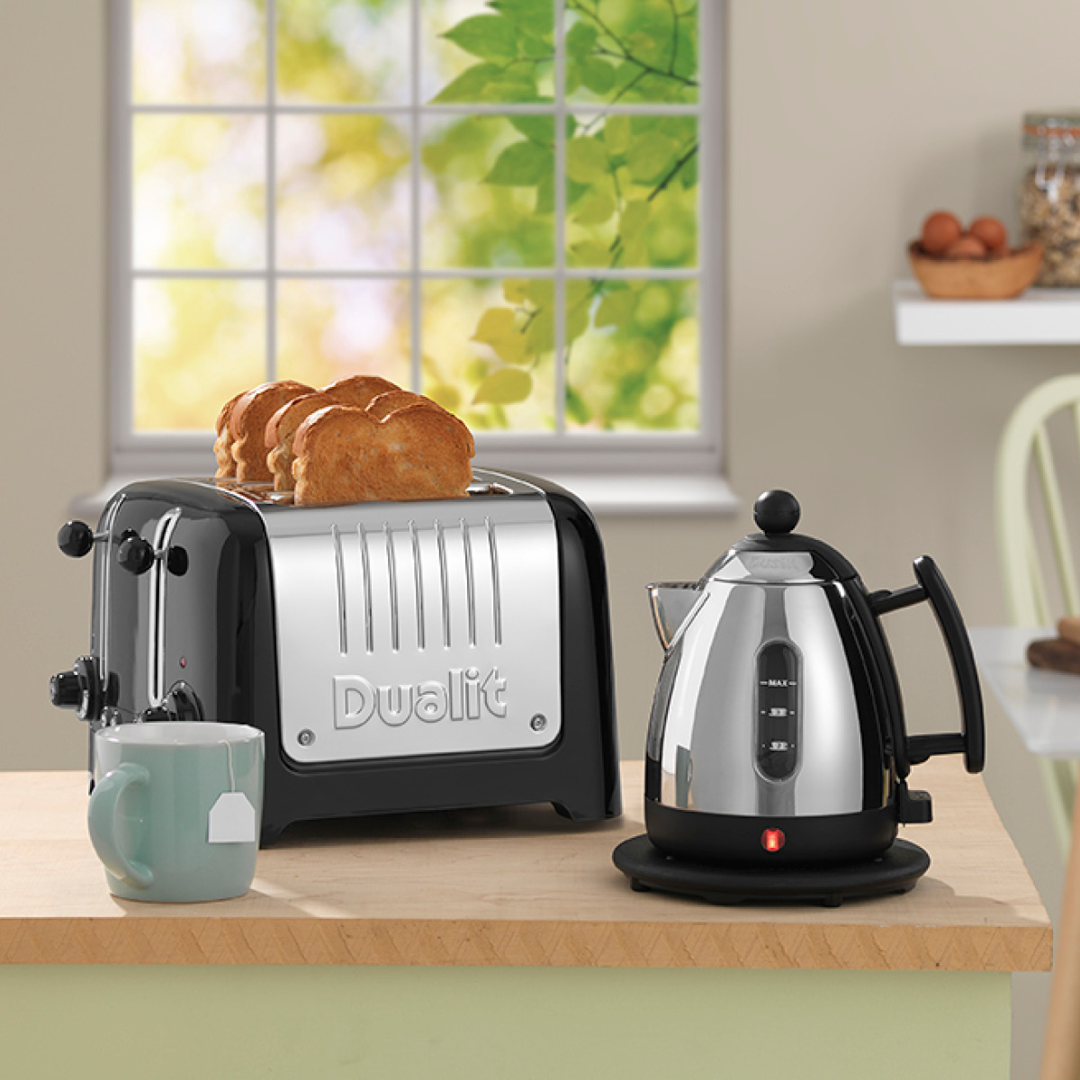 Dualit Lite Vattenkokare 1 L Svart - Cervera